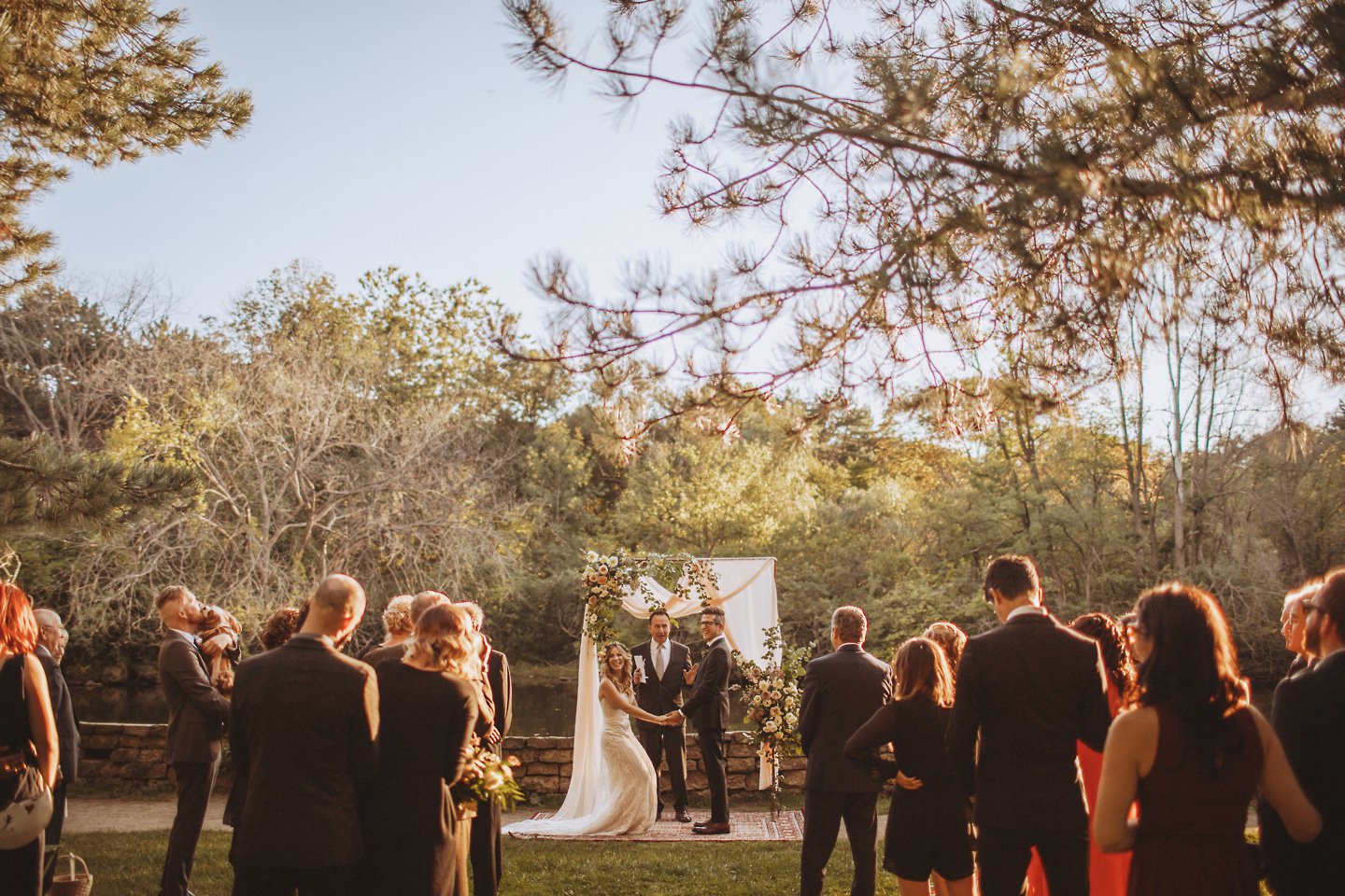 Scarlet and Anthony's Park Wedding • Nessa K - Washington DC Wedding ...