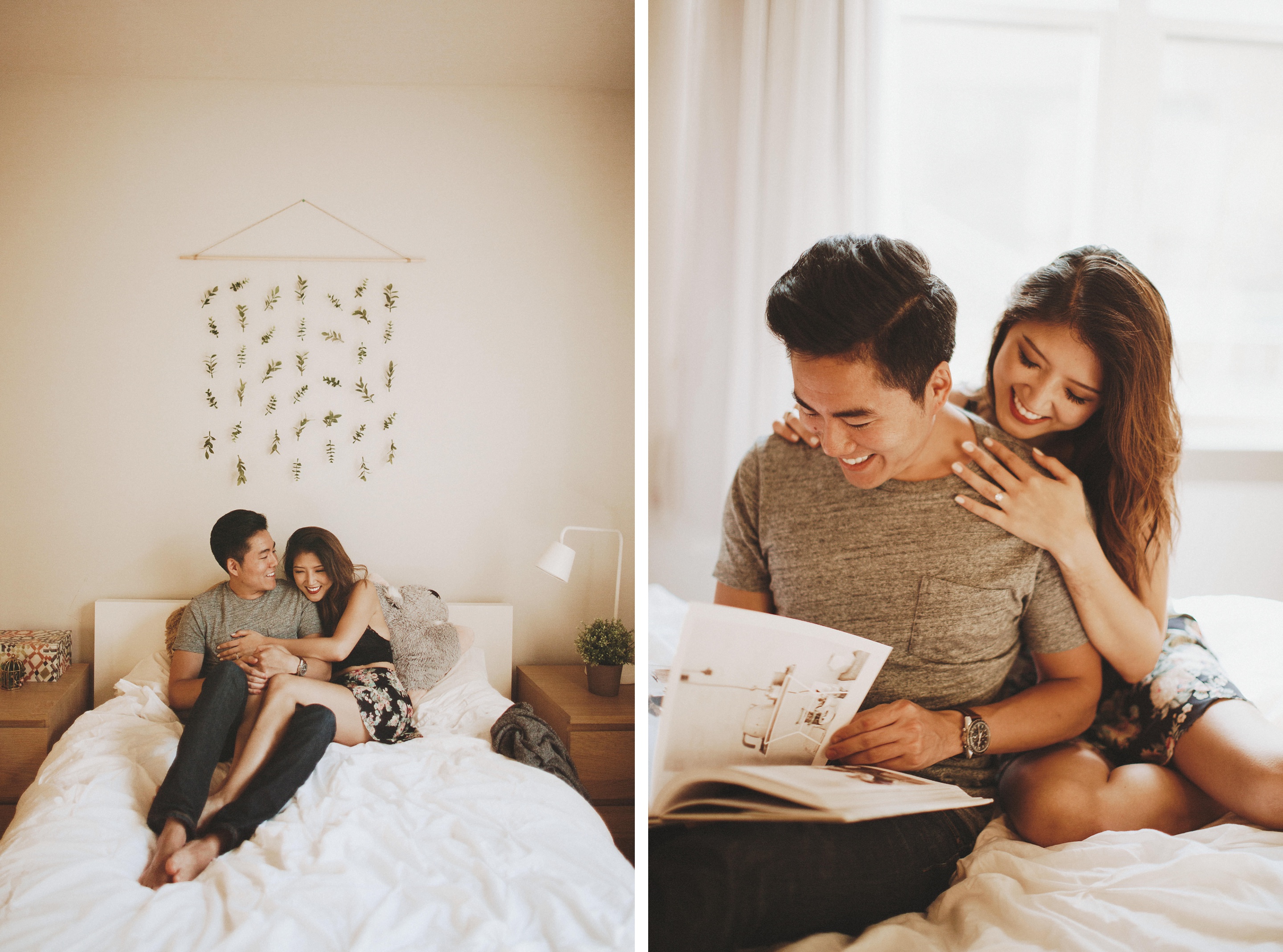 An In Home Apartment Engagement Session • Nessa K - Washington DC ...