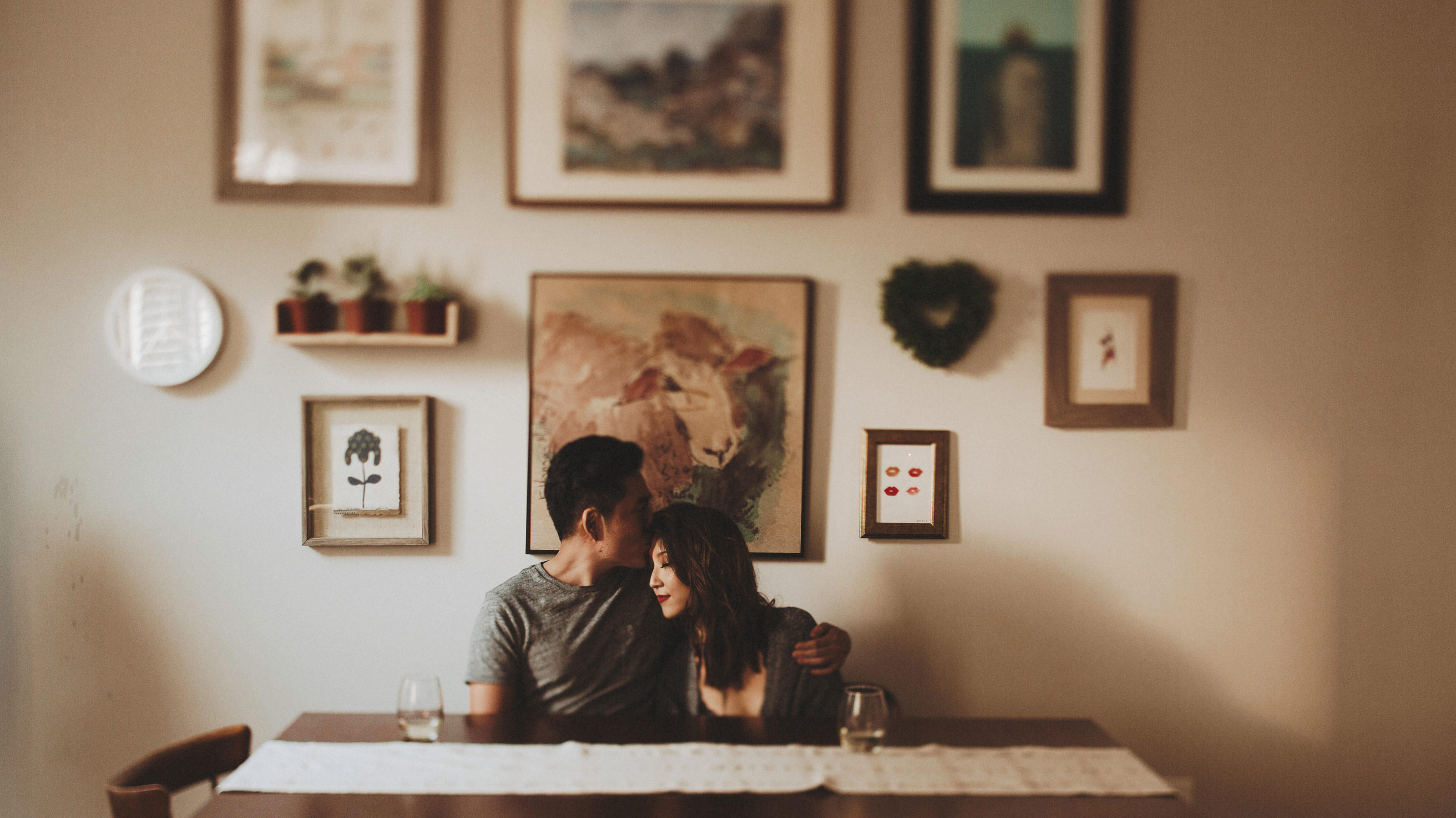 An In Home Apartment Engagement Session • Nessa K - Washington DC ...